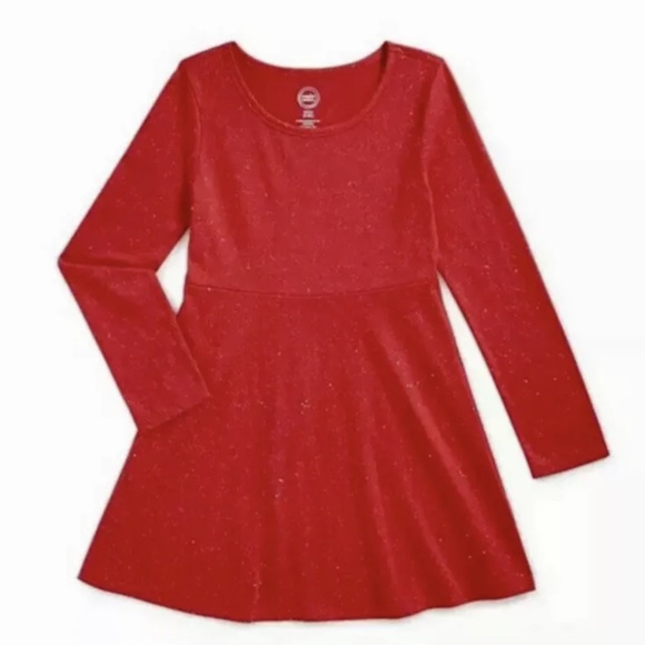 wonder nation | Dresses | Wonder Nation Girls Red Sparkle Play Dress ...